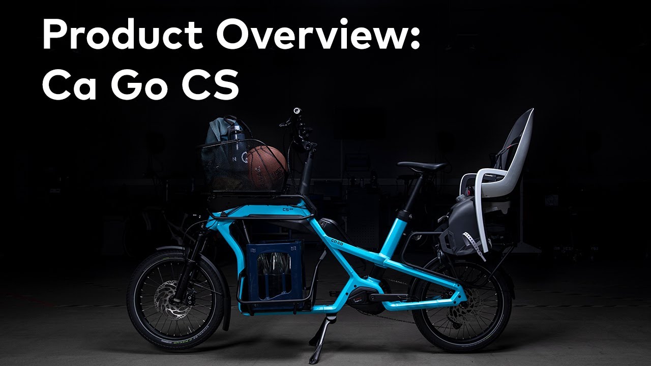 Ca Go CS: The ultimate all-rounder cargo bike - YouTube