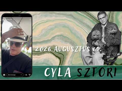 Cyla Sztori: Olaszországban vagyunk anyukám! (2026/08/14) | Kajdi Csaba