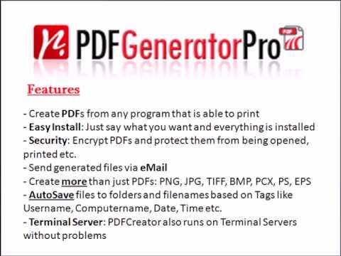 Pdf Generator Pro | Pdf File Creator Software - YouTube