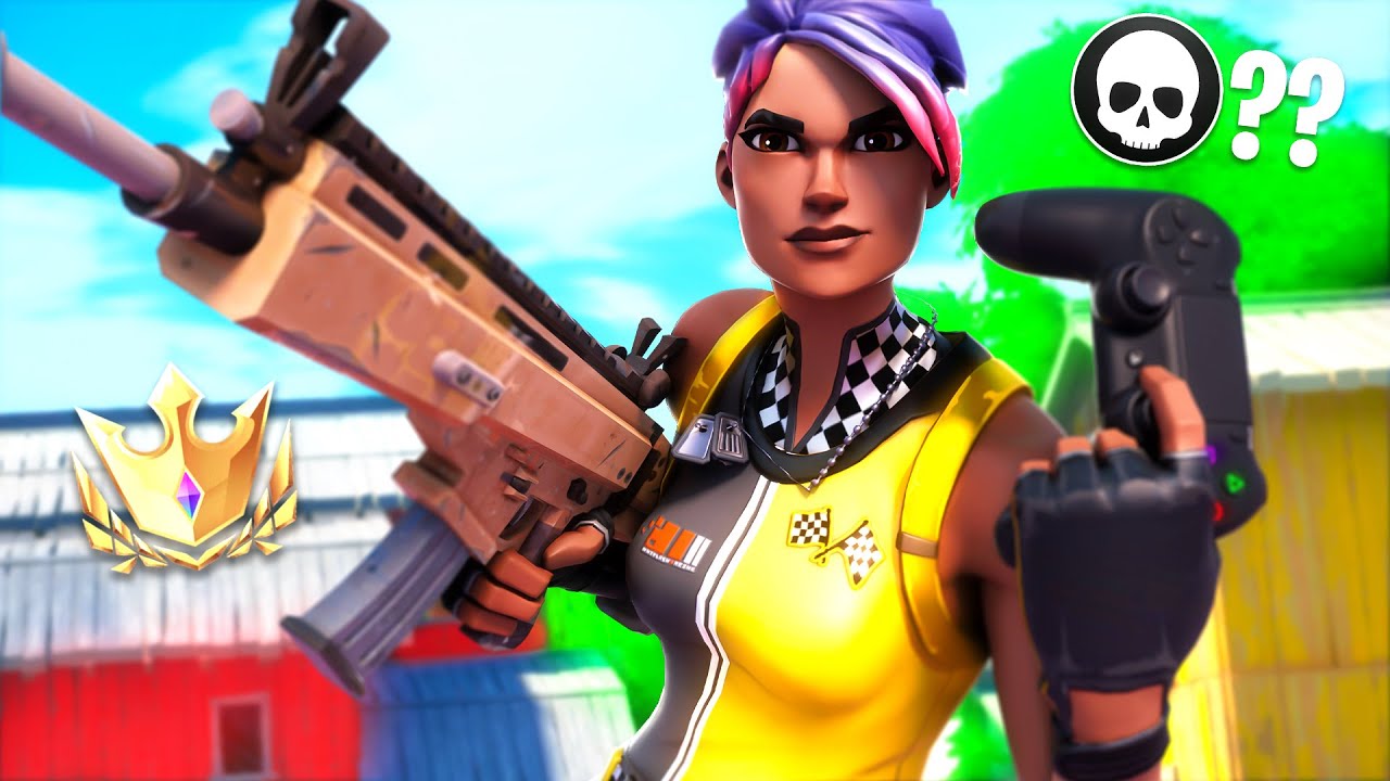 Controller Cam + High Elimination Solo Arena Game (Fortnite Season 7 ...