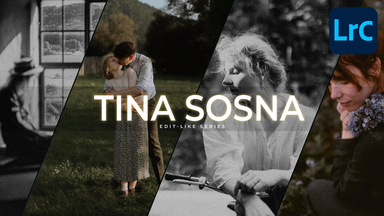 How To Edit VINTAGE Photos Like TINA SOSNA | Lightroom Classic Tutorial Free Presets - YouTube
