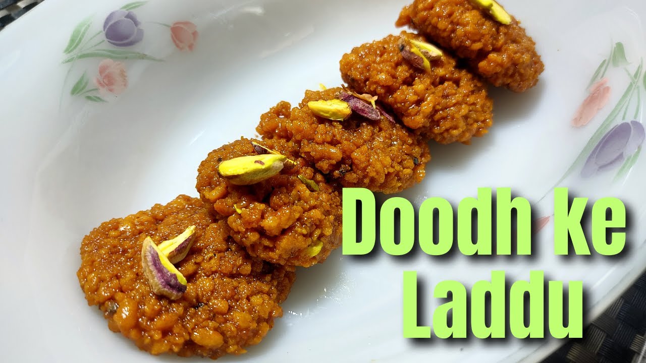 How to make Doodh ke laddu | Spoiled milk sweet recipe | Laddu recipe ...
