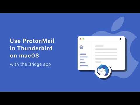 ProtonMail - How to Add Your ProtonMail Account to Thunderbird on MacOS with ProtonBridge - YouTube