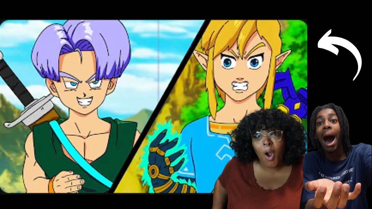 Trunks vs Link RAP BATTLE! | Reaction! - YouTube