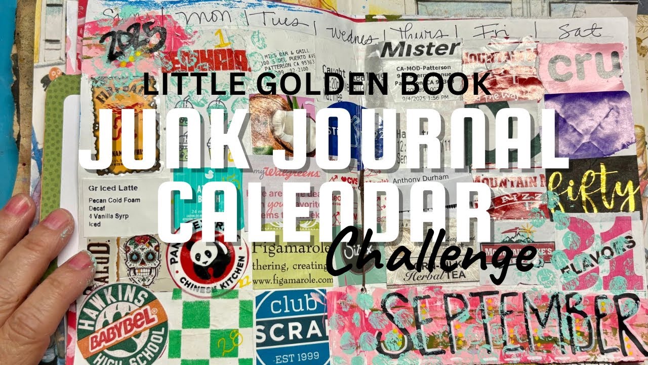Junk Journal Calendar - YouTube