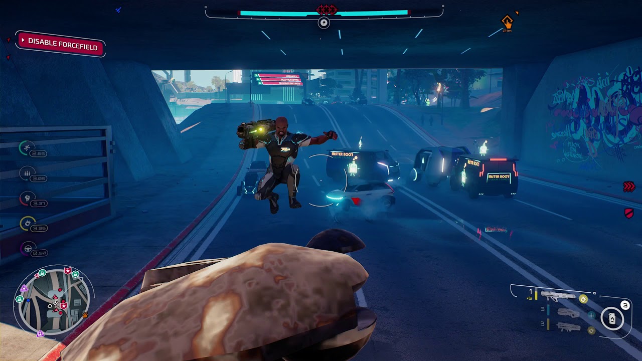 Crackdown 3 - Vehicle Lockup on South Oasis: Homing Rocket, Jackhammer ...