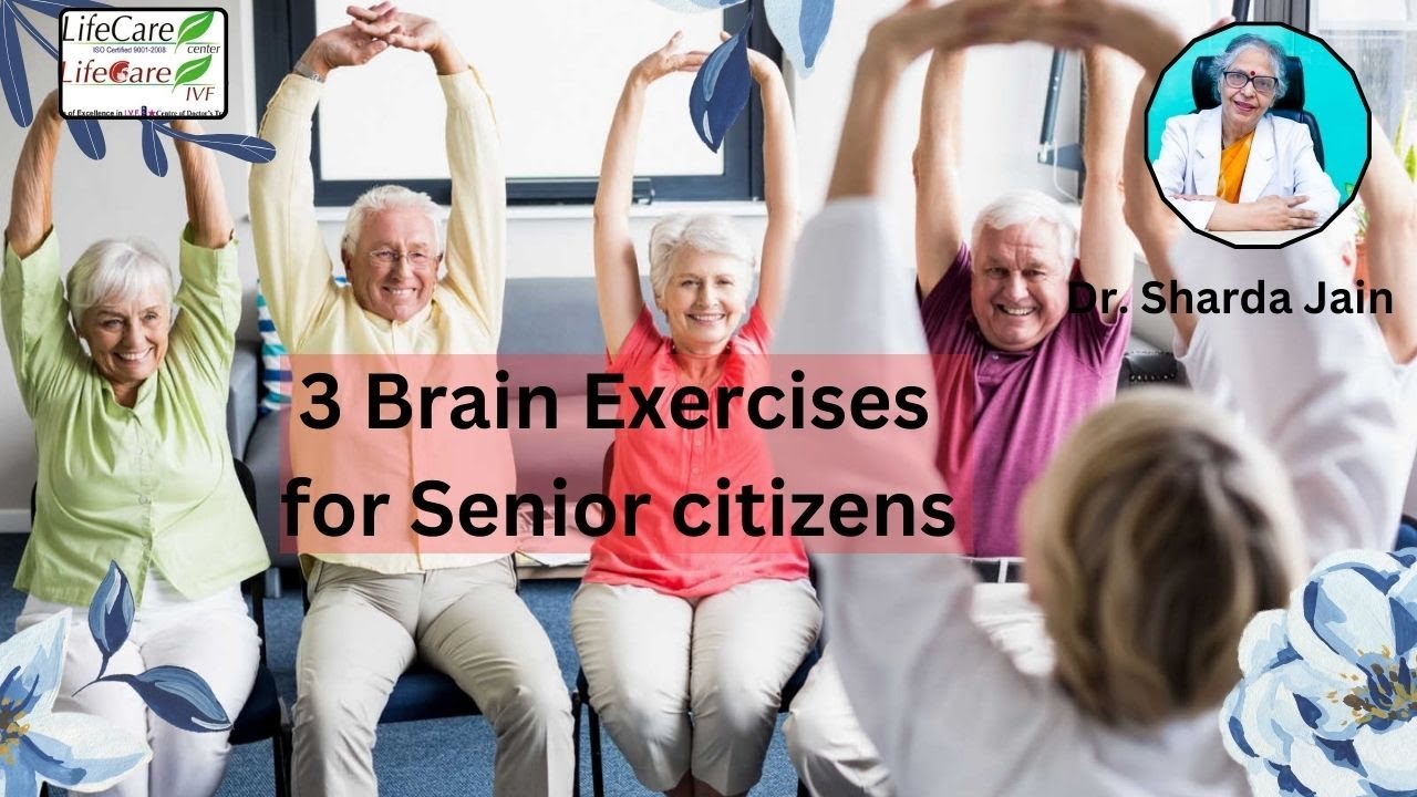 3 Brain Exercises for Senior citizens - YouTube