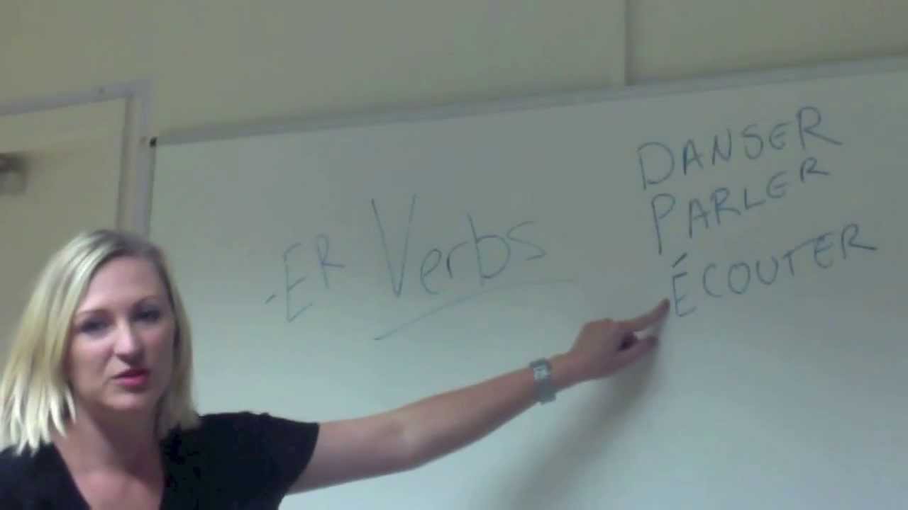 French Verb Conjugation Part 1 Intro & ER Verbs - YouTube