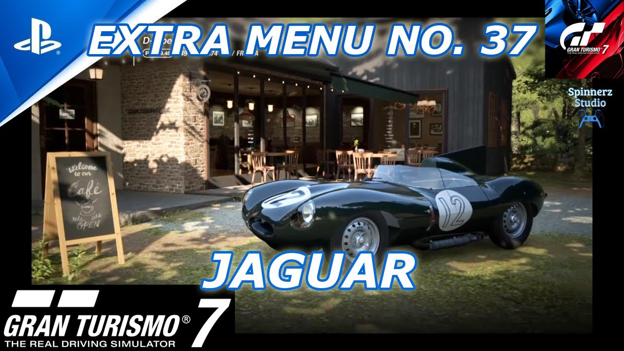 Gran Turismo 7 Cafe Extra Menu No. 37 Jaguar | GT7 Extra Menu No. 37 ...
