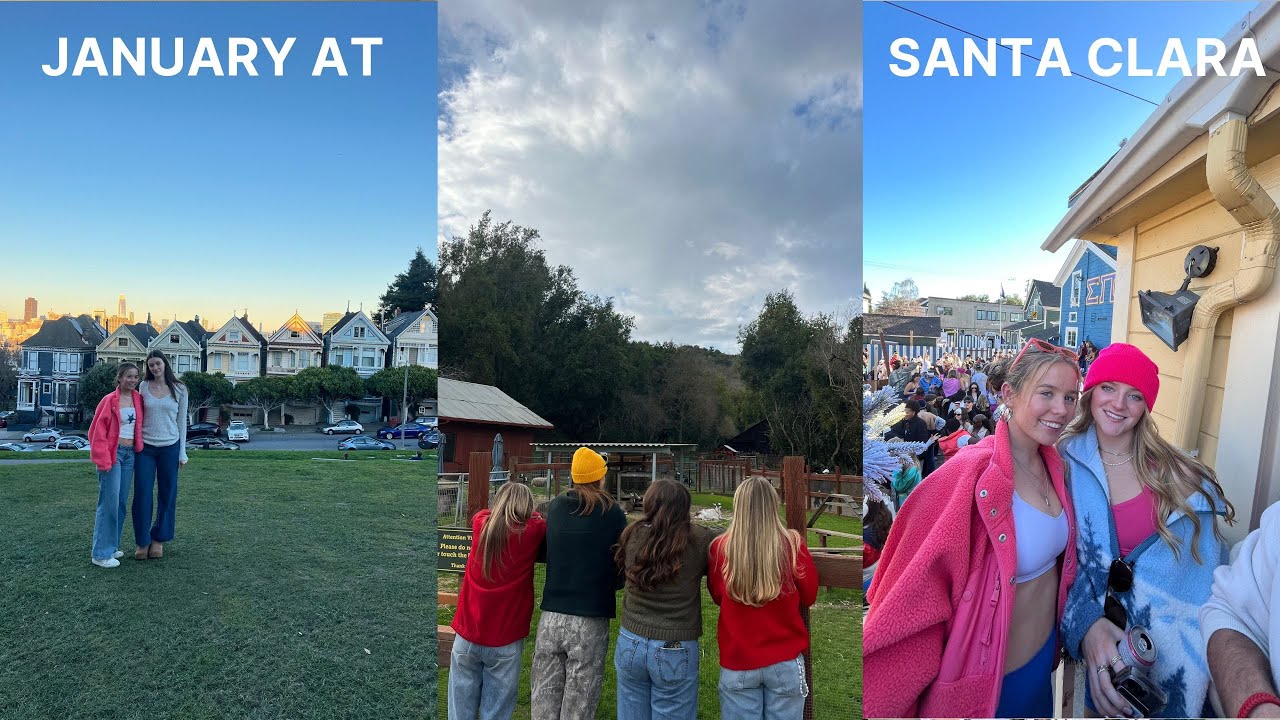 life as a college student at Santa Clara - YouTube
