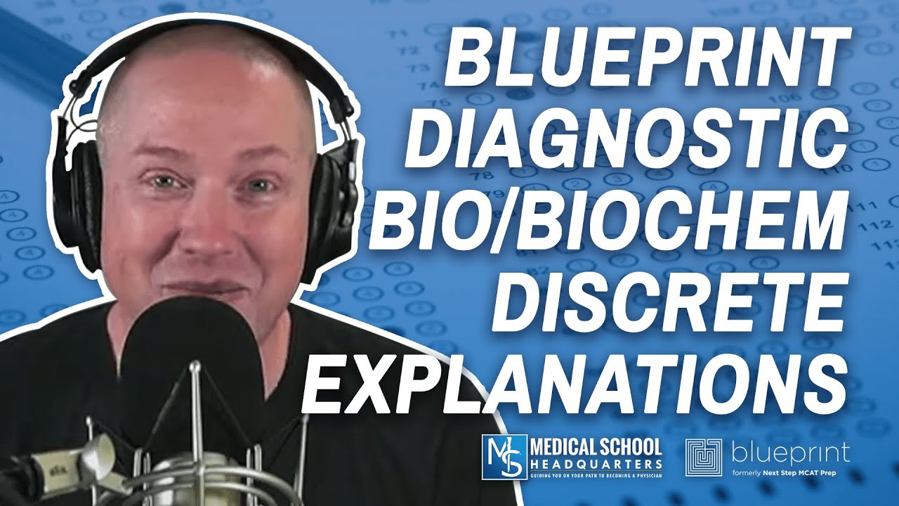 Blueprint Diagnostic Bio/BioChem Discrete Explanations | The MCAT Podcast Ep. 279 - YouTube