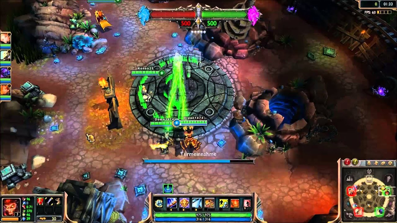 League of Legends FPS-Test - YouTube