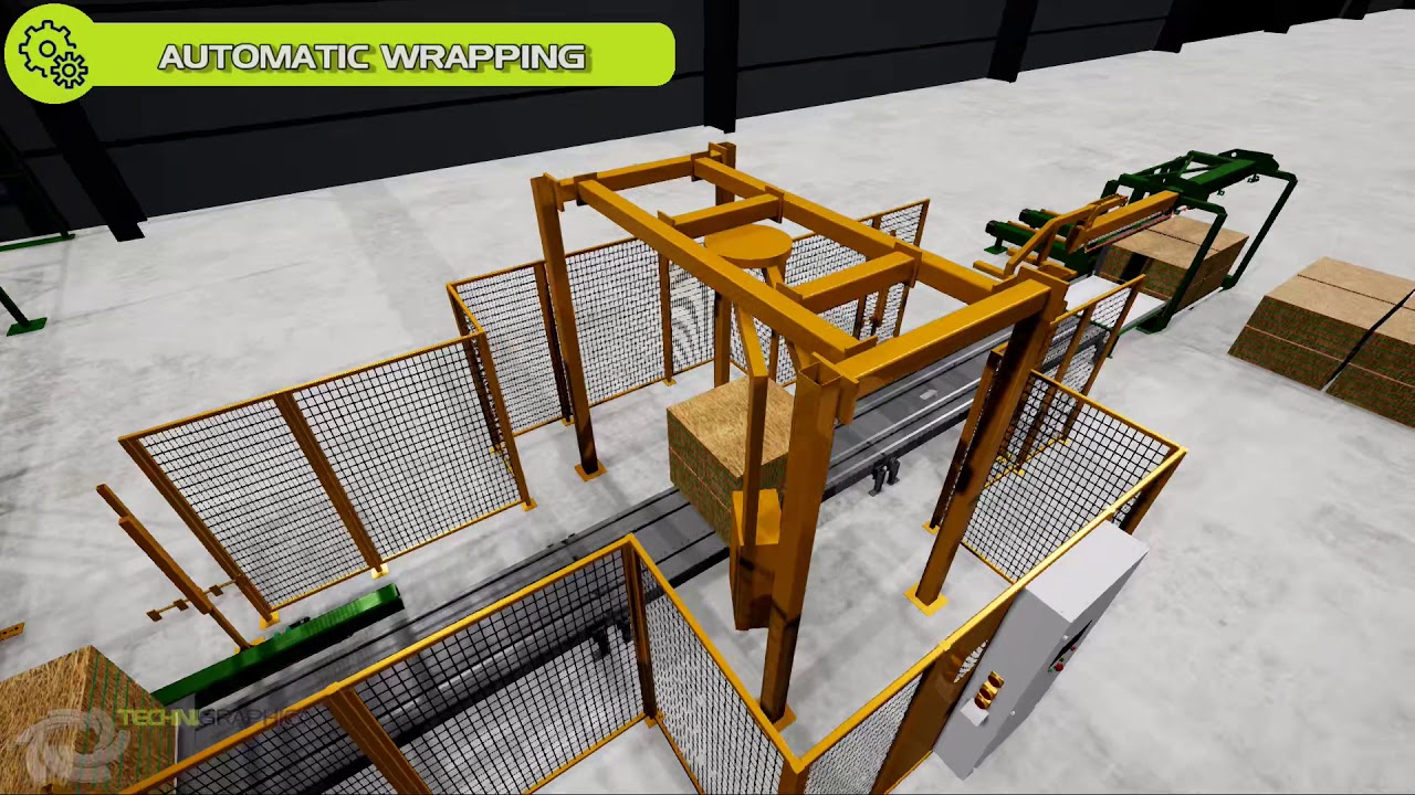 Balco Bowmans Line 3 - Fully Optioned Schutz Industries Hay Plant - YouTube