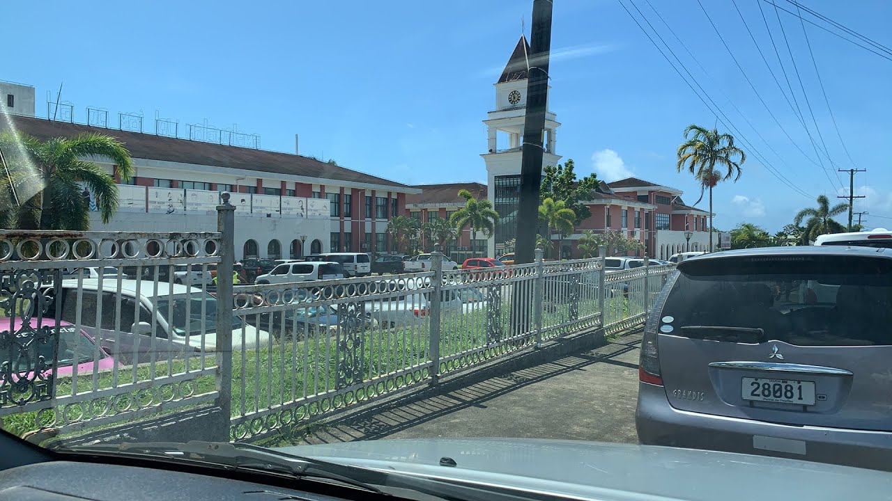 Motootua-Faleolo Airport (LIVE): Virtual Driving Tours of Samoa - YouTube