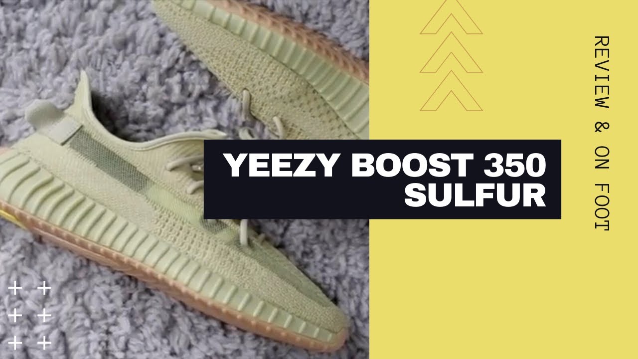 SULFUR.. OR OLIVE GREEN!? | YEEZY BOOST 350 SULFUR REVIEW & ON FOOT ...