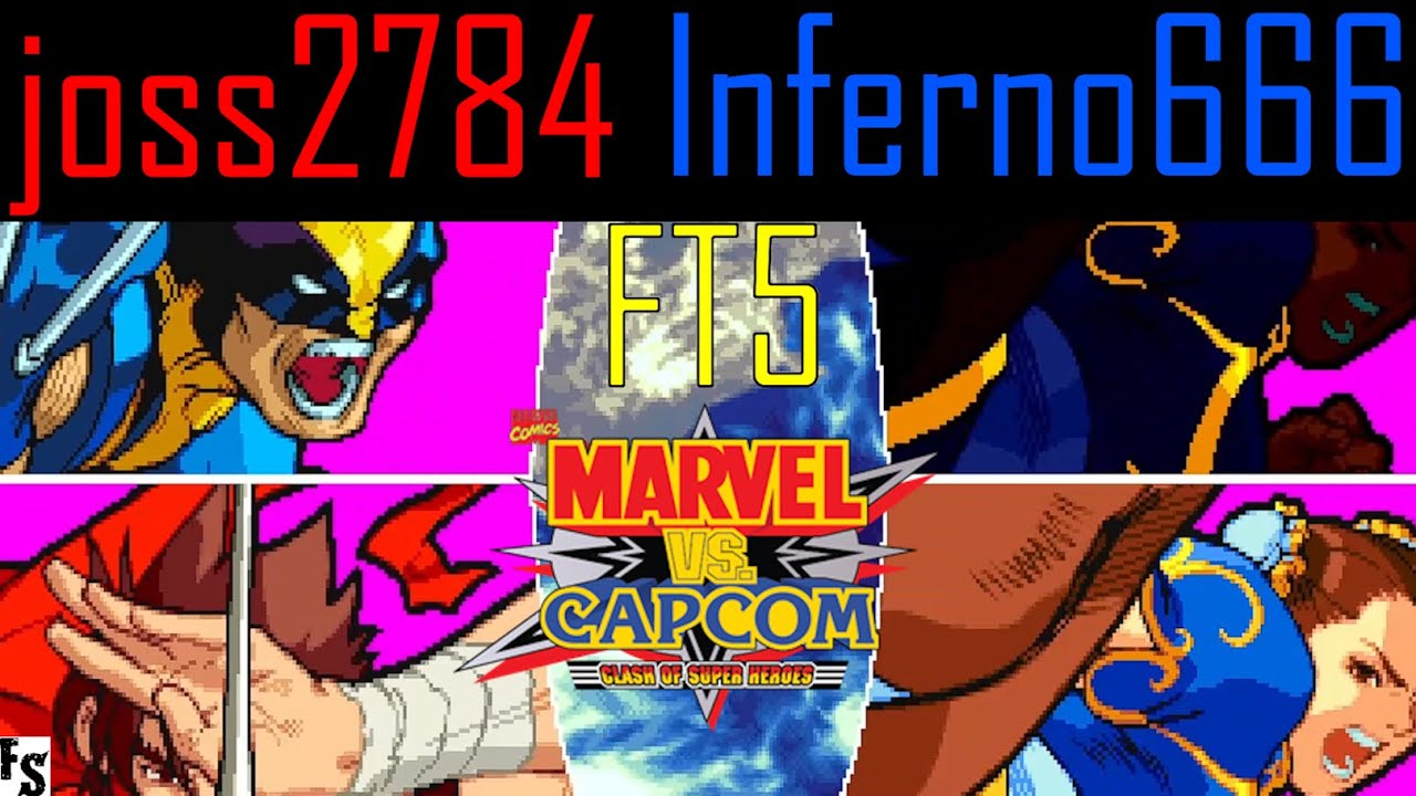 Marvel vs Capcom - joss2784 [Wolverine/Strider] vs Inferno666 [Shadow ...