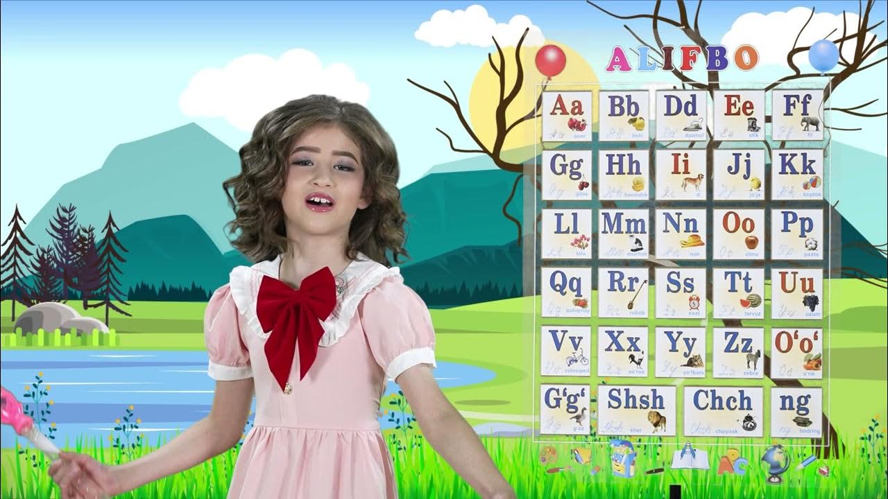 O'zbek Alifbo qo'shiq | Alifbo | ABD | O'zbek bollar qo'shig'i | Uzbek ...