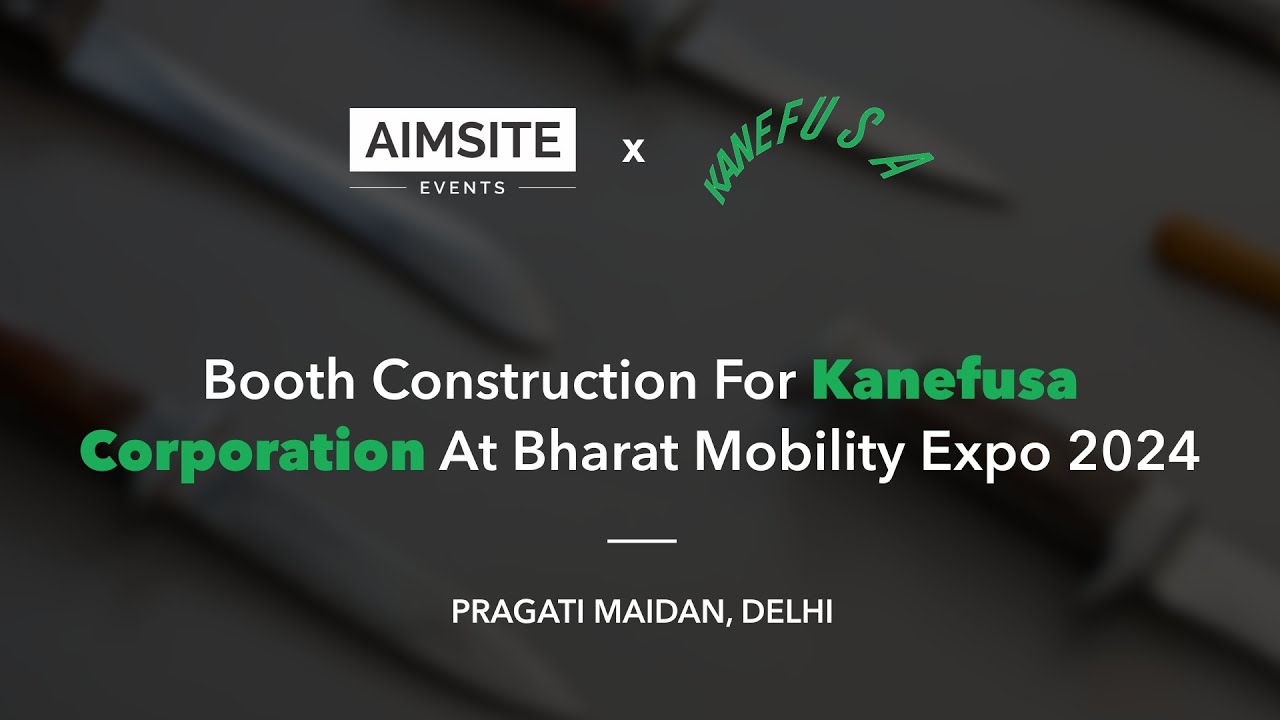 Booth Construction for Kanefusa Corporation | Cutting Tools ...