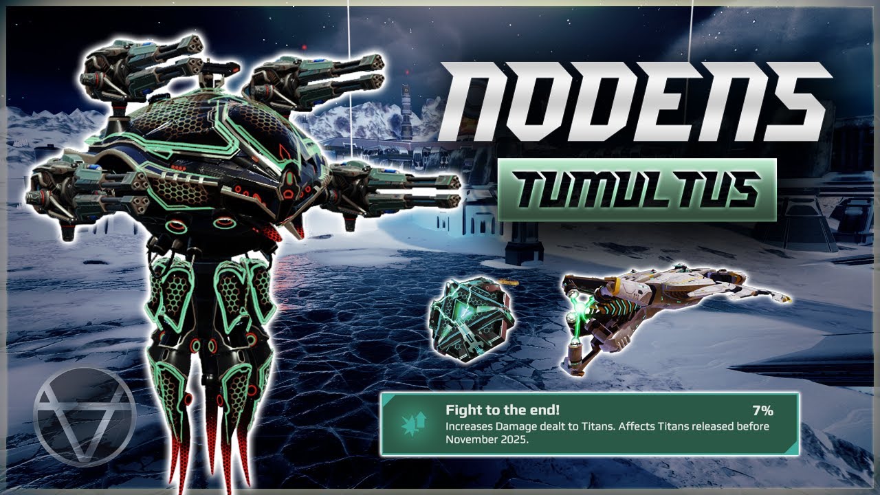 Ultimate Nodens Tumultus +142% DMG UE Nuke AMP – Titan Gameplay | War ...