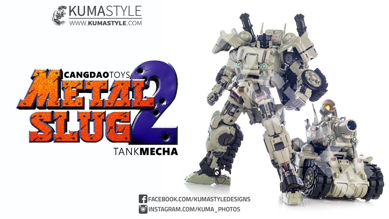 Review: CangDao Metal Slug 2 Tank Mecha - YouTube