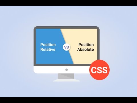 Стили CSS | Position | Absolute (fixed) vs Relative - YouTube