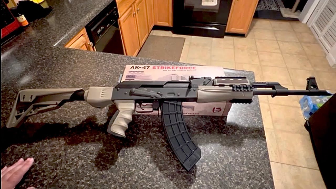 ATI strikeforce side folding tactlite ak-47 stock installation on ...
