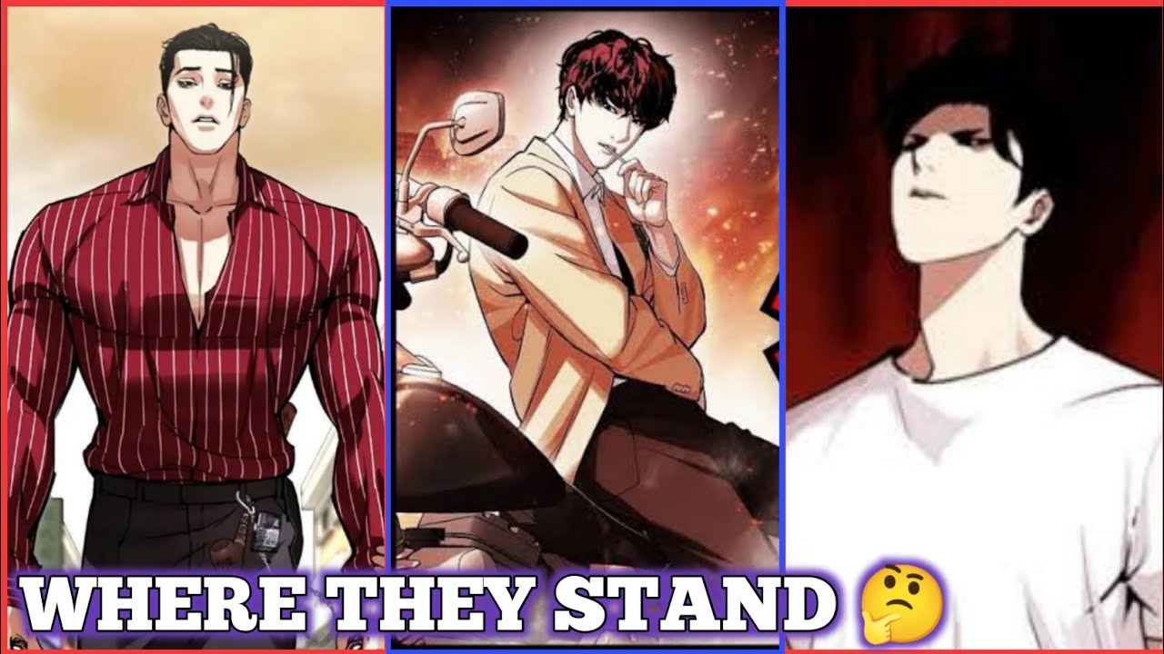 Ranking The Top 5 Current Strongest Characters Of Lookism 🔥 - YouTube