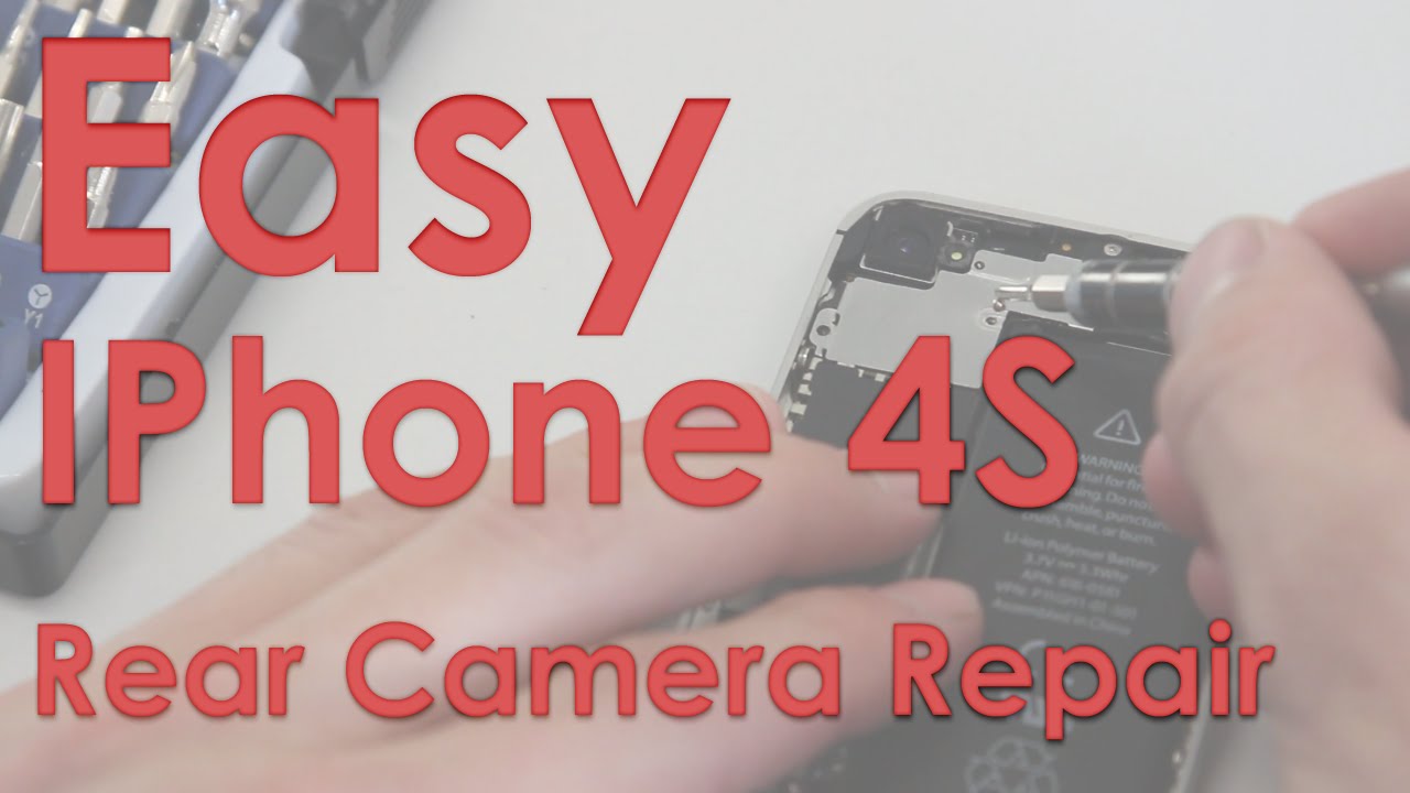 Iphone 4s Camera Replacement