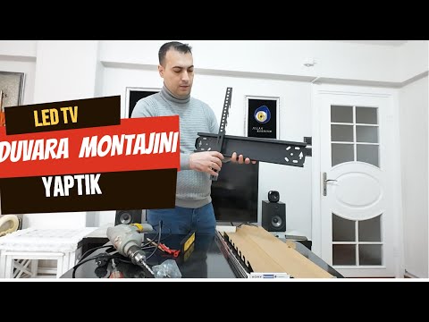 Tv  Askı aparatı duvara montajı . EN BASİT HÂLİYLE !