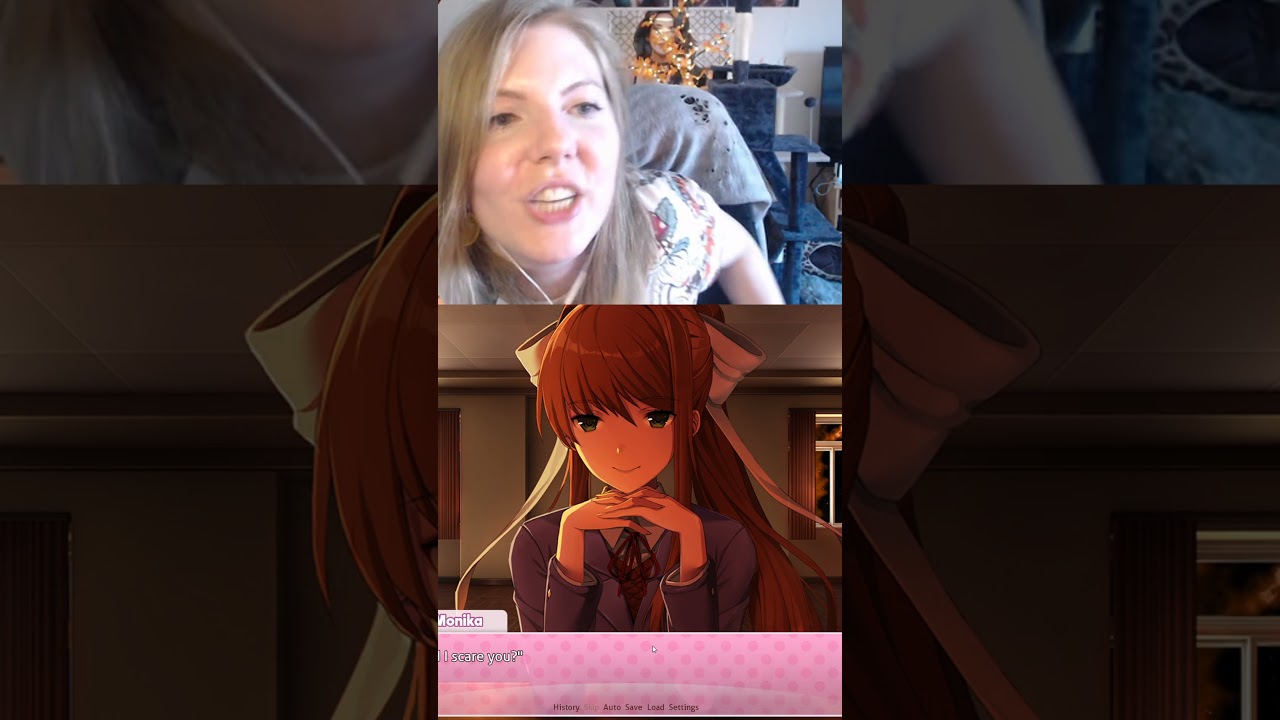 Doki Doki Monika scare HOOE - YouTube