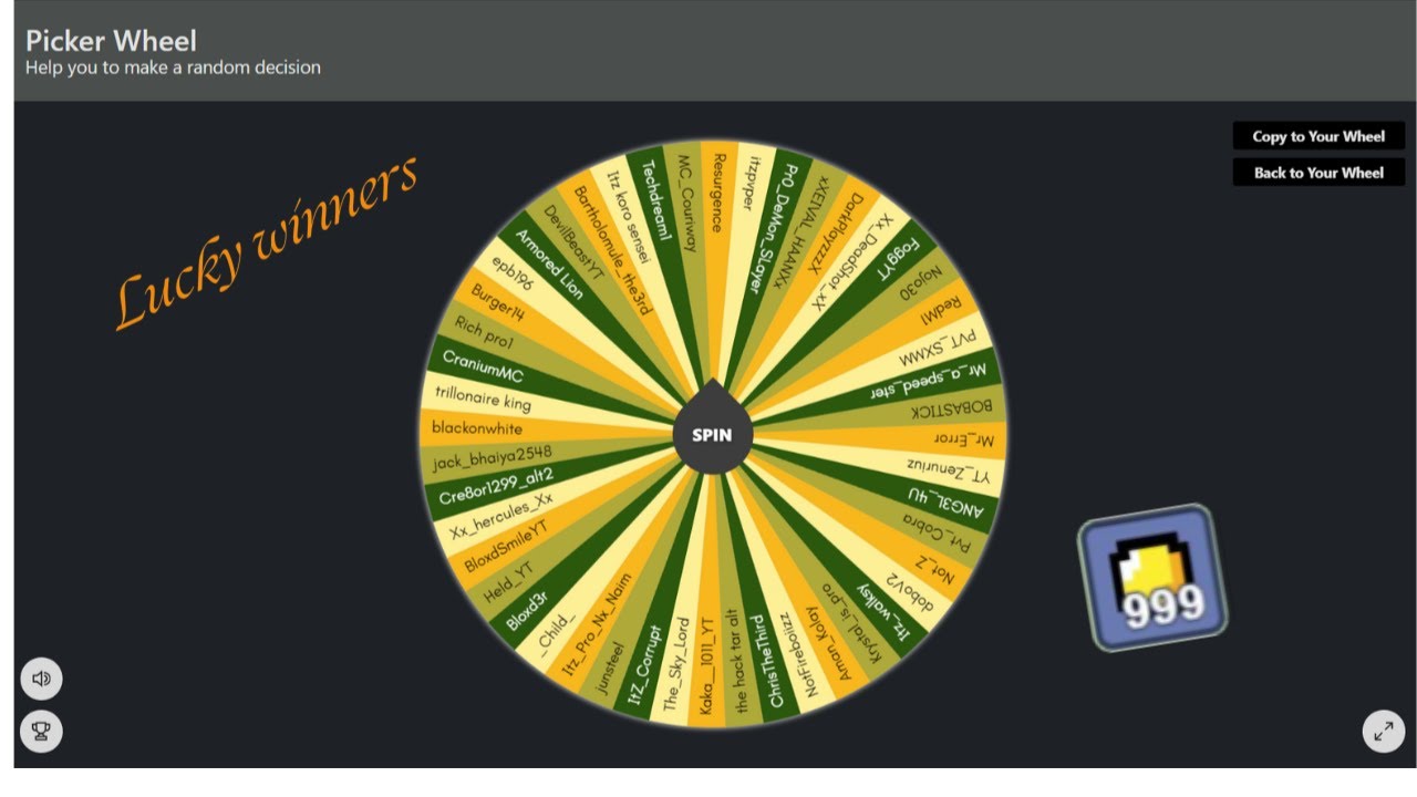 The winners of gold coin giveaway - YouTube