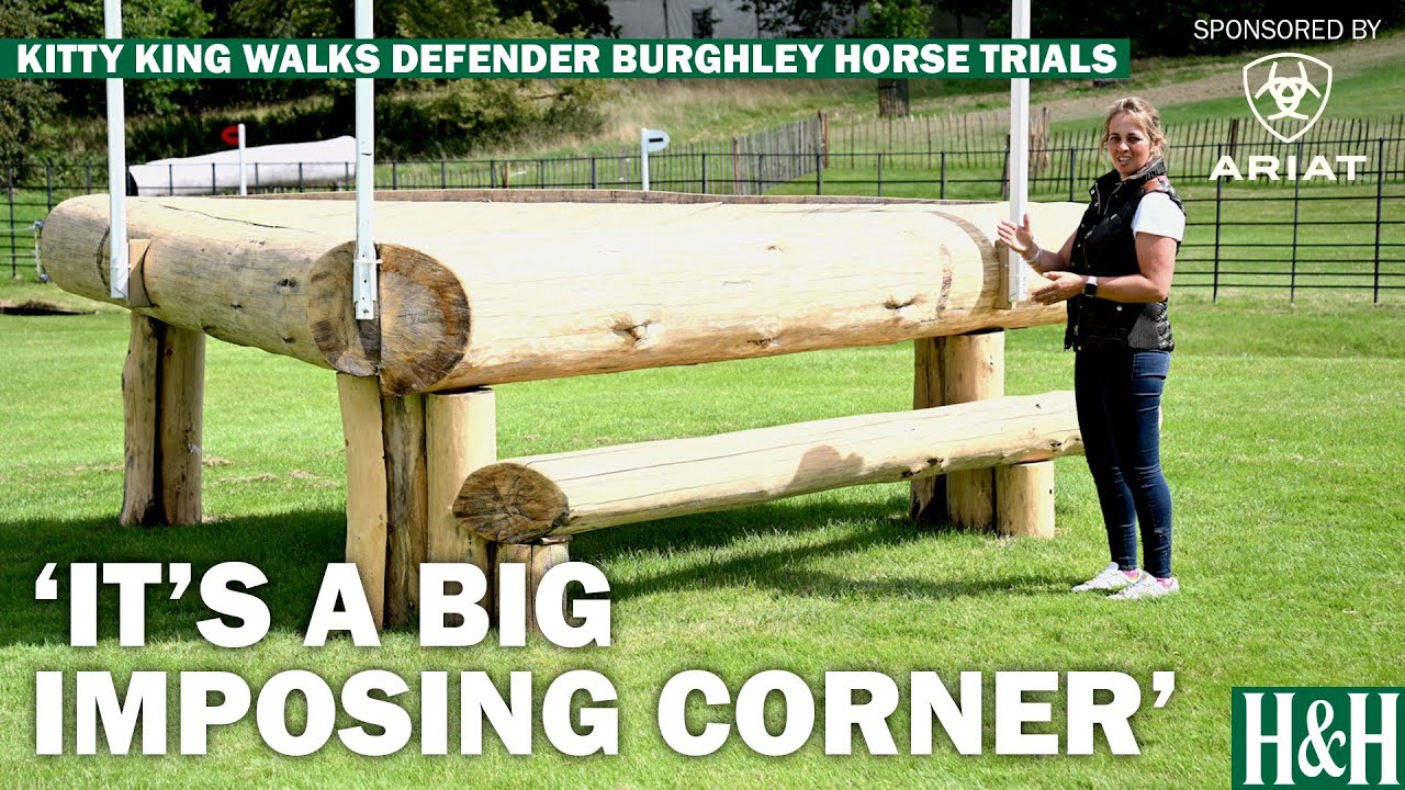 Burghley Horse Trials Cross-Country: Defender Valley | Kitty King Walks ...