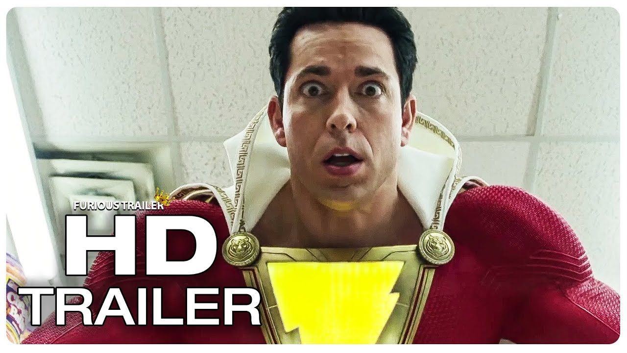 SHAZAM Official Trailer #1 (NEW 2019) Superhero Movie HD - YouTube
