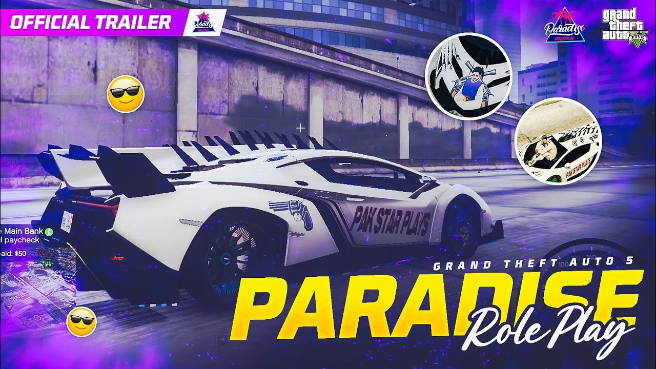 PARADISE ROLEPLAY GTA 5 OFFICIAL TRAILER - YouTube
