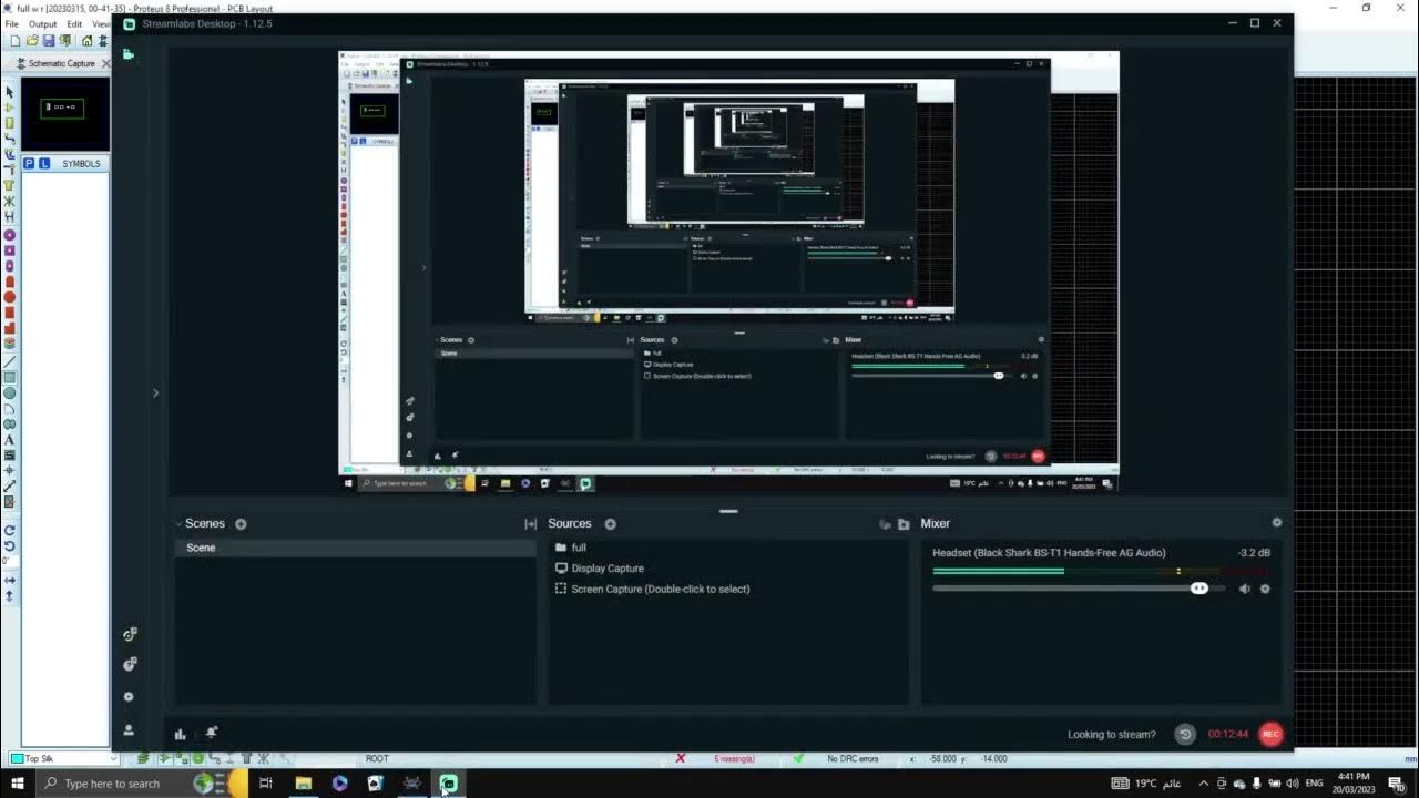 LEC 3 Proteus program simulation (PCB LAYOUT ) - YouTube