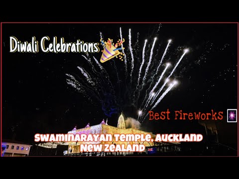 Diwali Celebrations at BAPS Swaminarayan Temple, Auckland, New Zealand ...