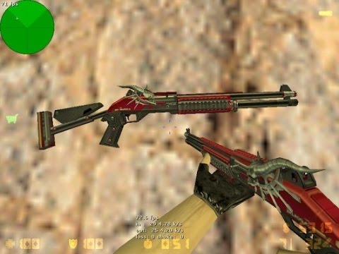 [TUTORIAL] Counter Strike Skins !! Shotgun XM104 - YouTube