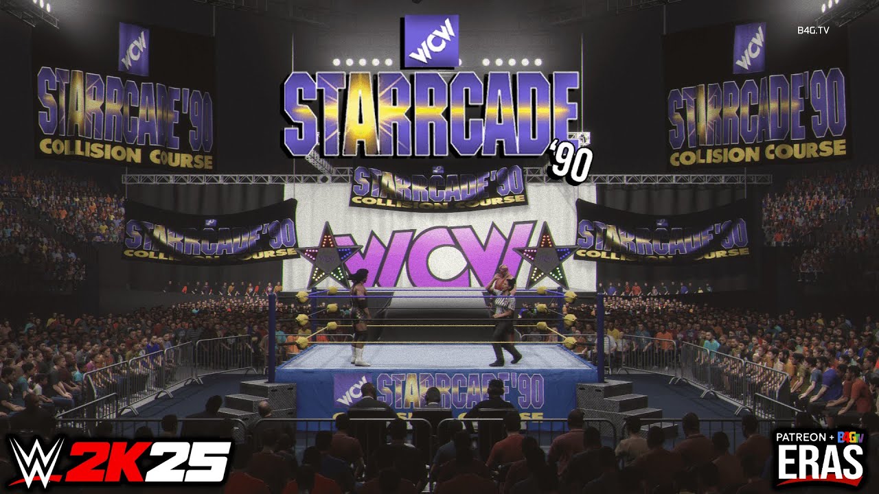 WCW STARRCADE '90 Arena Mod | ERAS 2K25 - YouTube