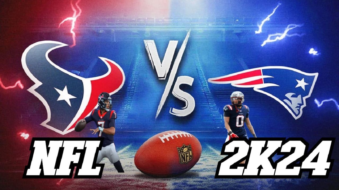 NFL 2k24 | Houston Texans vs New England Pats | NFL 2k5 Resurrected ...