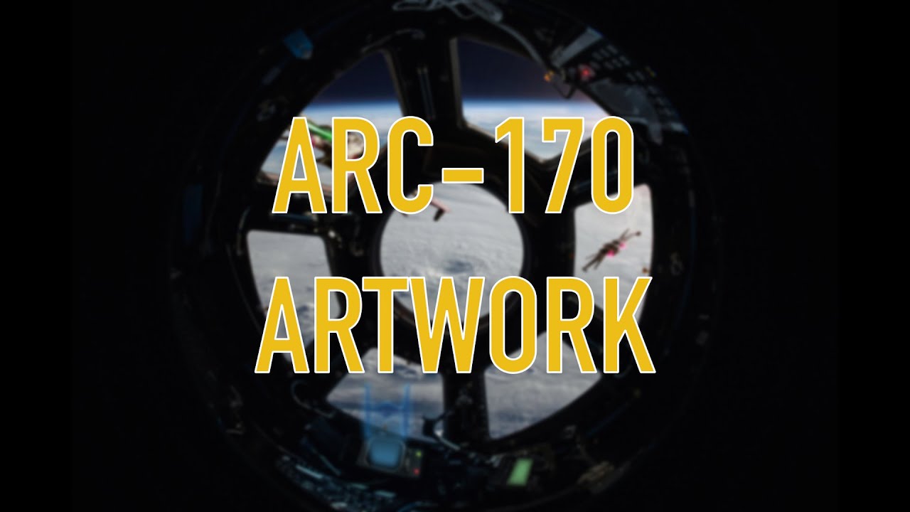 ARC-170 & TIE Cockpit | Starfighter Speed Art - YouTube