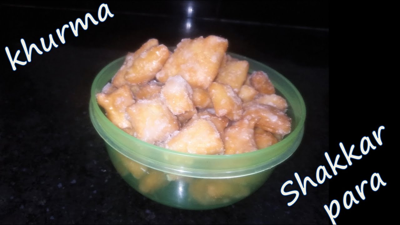 खस्ता | शक्कर पारे | How to make khurma step by step | Toshe / Murali ...