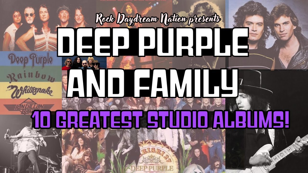 Deep Purple: Ranking Studio Albums of Deep Purple and Their Family ...