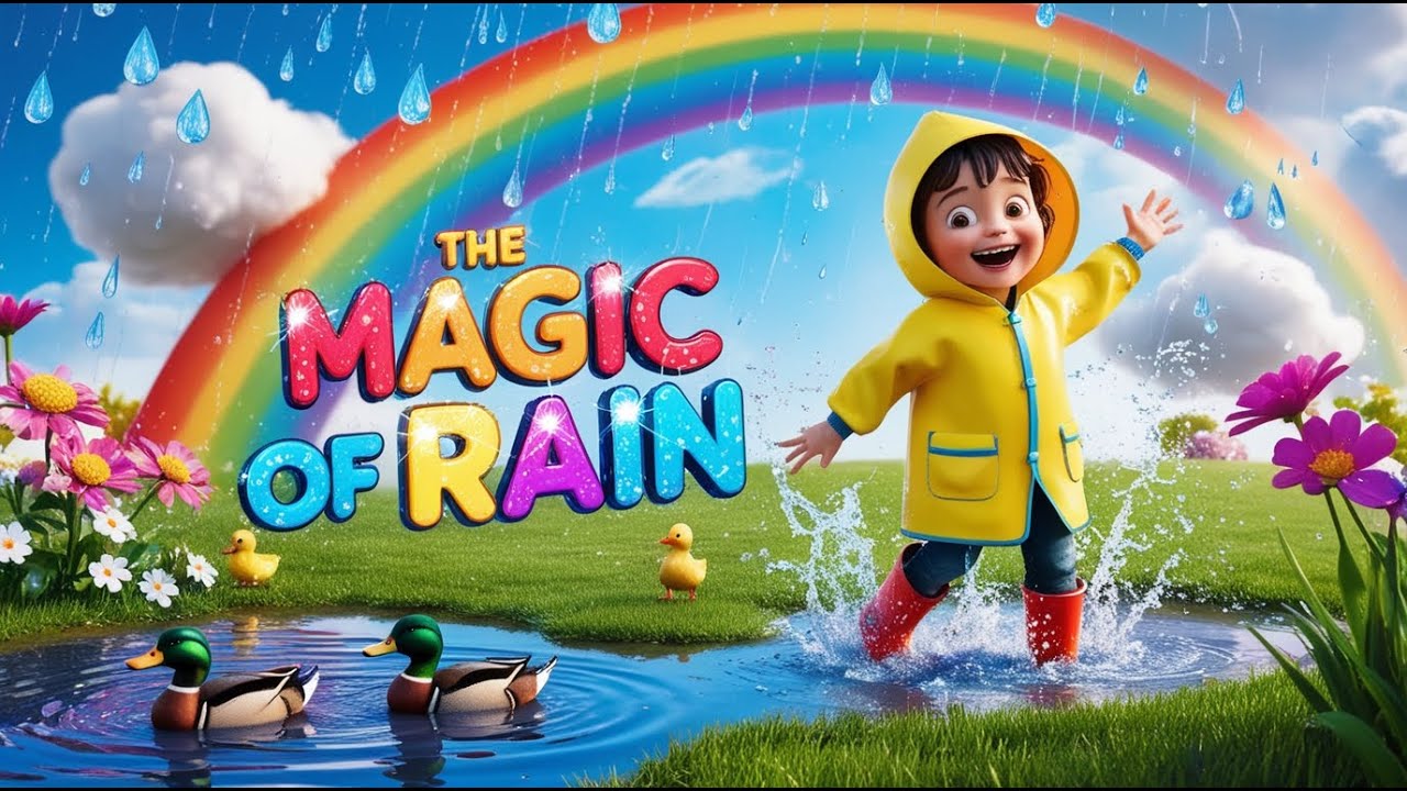 The Magic of Rain | Rain Song for Kids | Seasong Song | Rain Rain Go ...