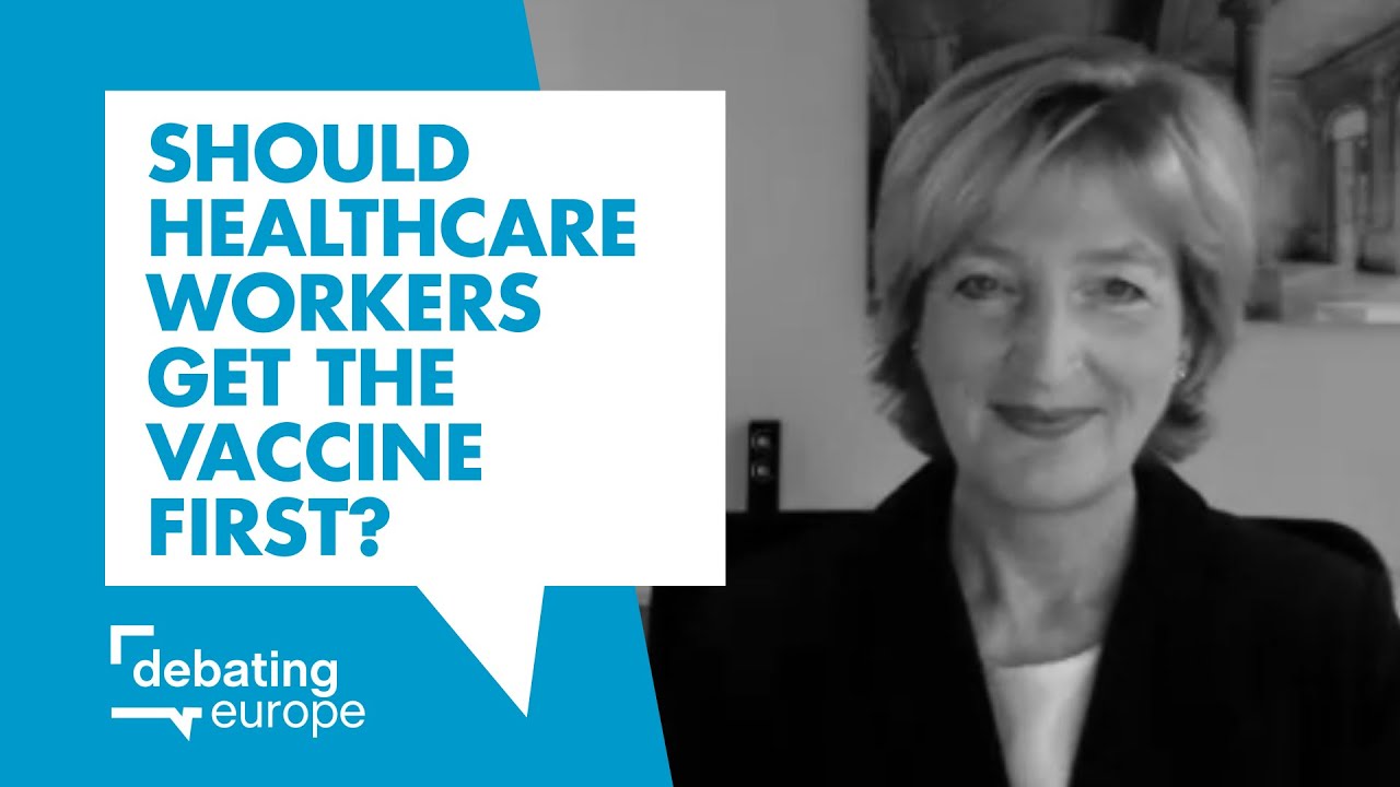 Should healthcare workers get the vaccine first? - Christiane Woopen ...