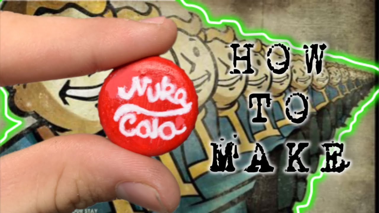 How to make nuka cola cap /fallout - YouTube