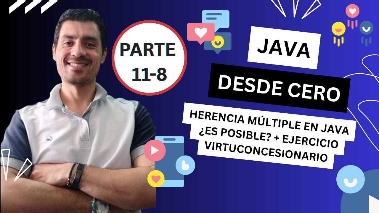 🚀 Herencia Múltiple en Java ¿Es Posible? + Ejercicio VirtuConcesionario (Parte 11-8) - YouTube