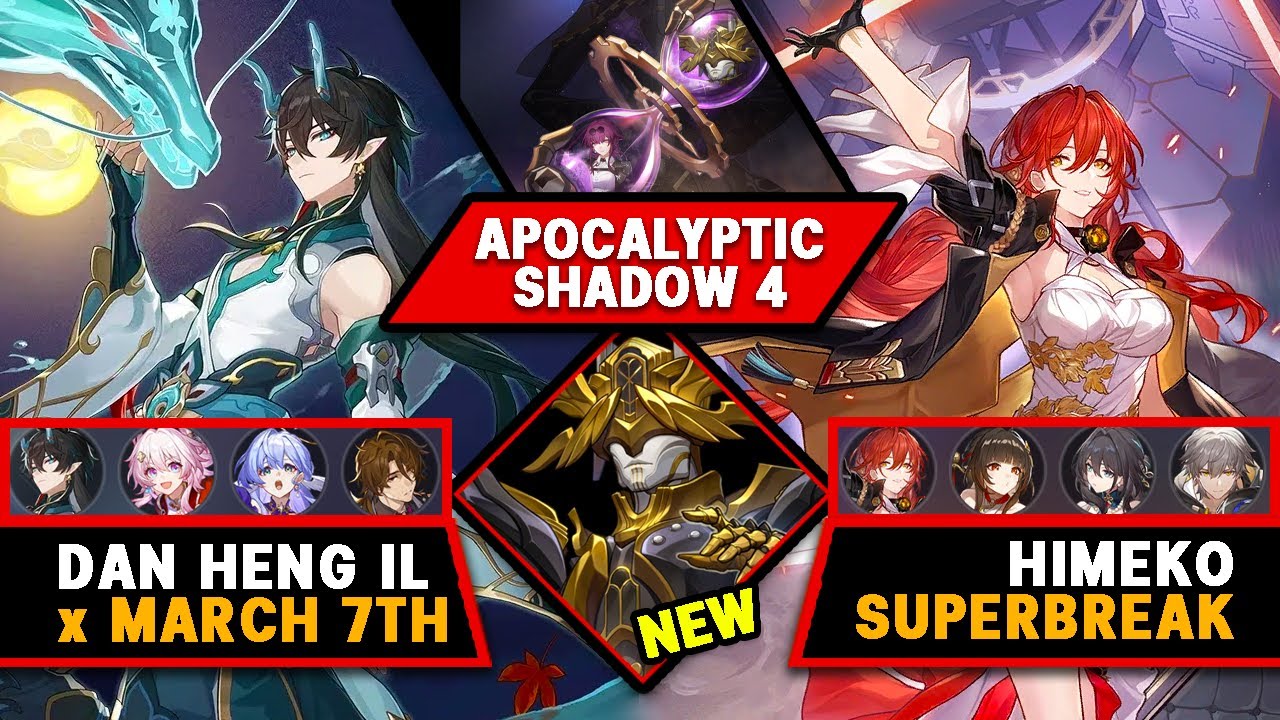 Dan Heng IL & Himeko Superbreak | No Limited Eidolons | Honkai: Star ...