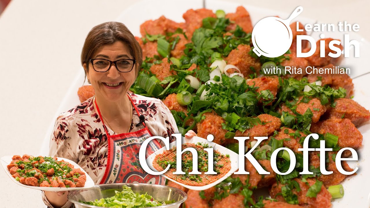 Chi Kofte Beef Tartar with Rita Chemilian - YouTube