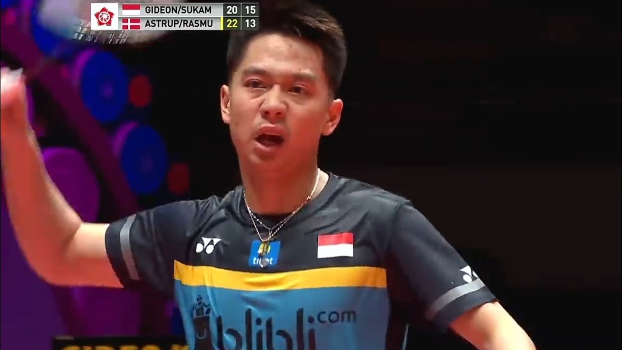 Badminton | Penuh Emosional 🇮🇩Kevin/Gideon vs 🇩🇰Astrup/Rasmussen ...