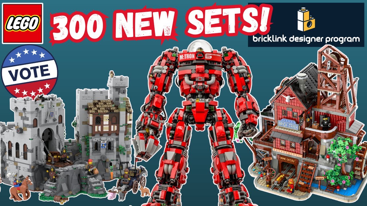 Series 6 of the Bricklink Designer Program! Voting For NEW LEGO! - YouTube